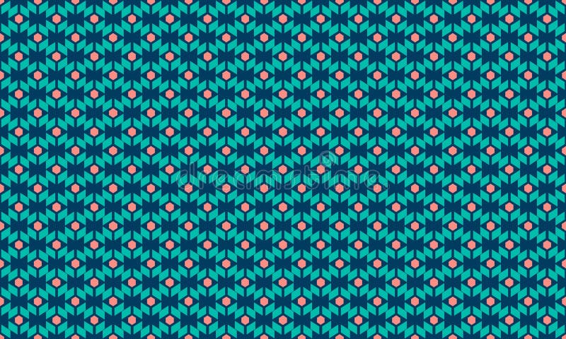 Grid-Based Design Geometric Shapes Seamless Pattern for Wallpaper ...