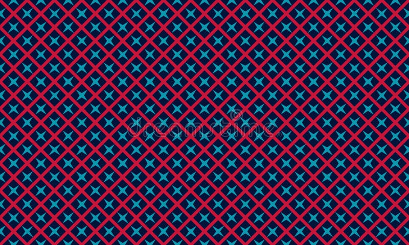 Grid-Based Design Geometric Shapes Seamless Pattern for Wallpaper ...