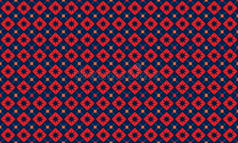 Grid-Based Design Seamless Pattern Wallpaper Background Stock ...