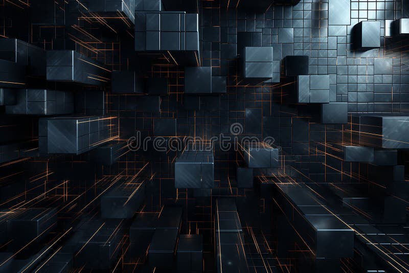 Grid-based Textures with a Modern and High-tech Aesthetic. Background ...
