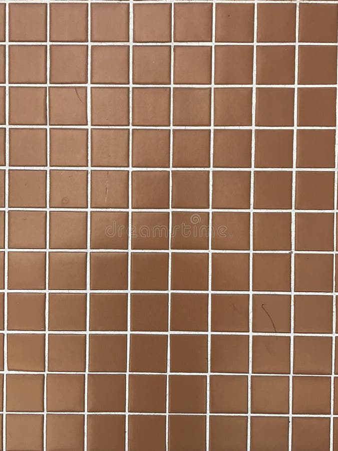 Grid of a Brown Ceramic Coating Stock Image - Image of stone, geometric ...