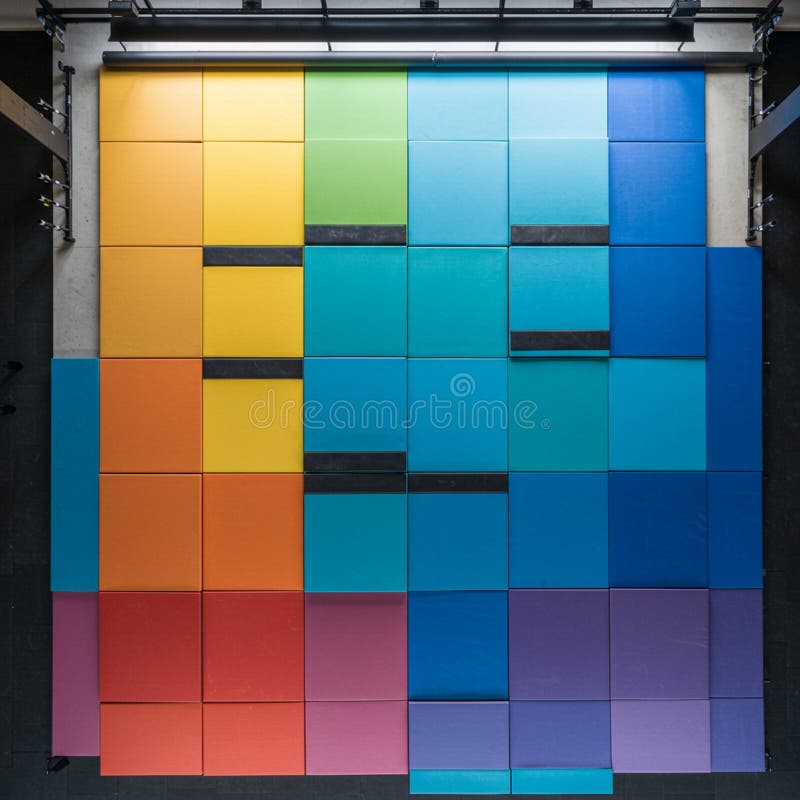 Grid Colorful Panels Stock Illustrations – 553 Grid Colorful Panels ...