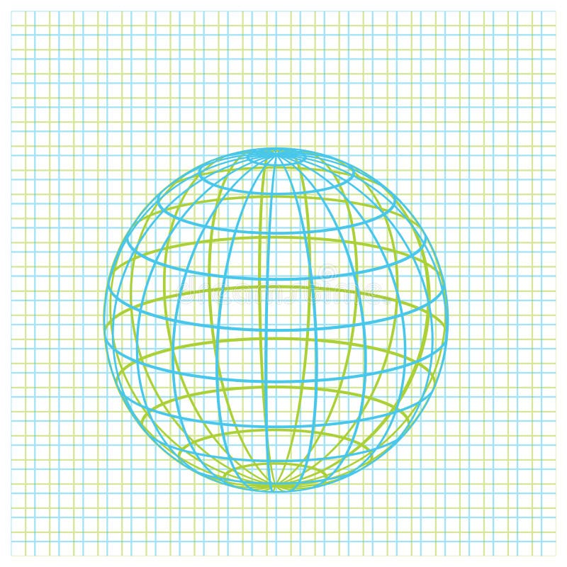 Grid earth globe icon stock illustration. Illustration of grid - 44873040