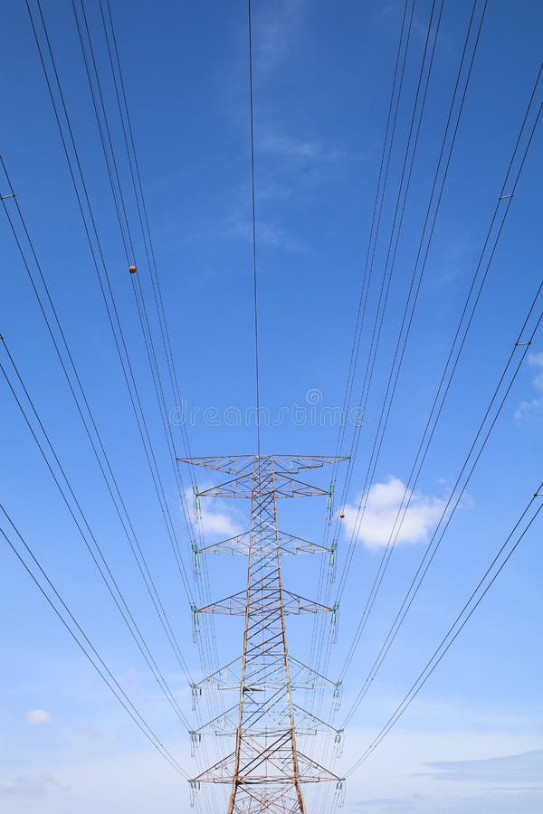 Grid Electricity Tower - Series 2 Stock Image - Image of utility ...