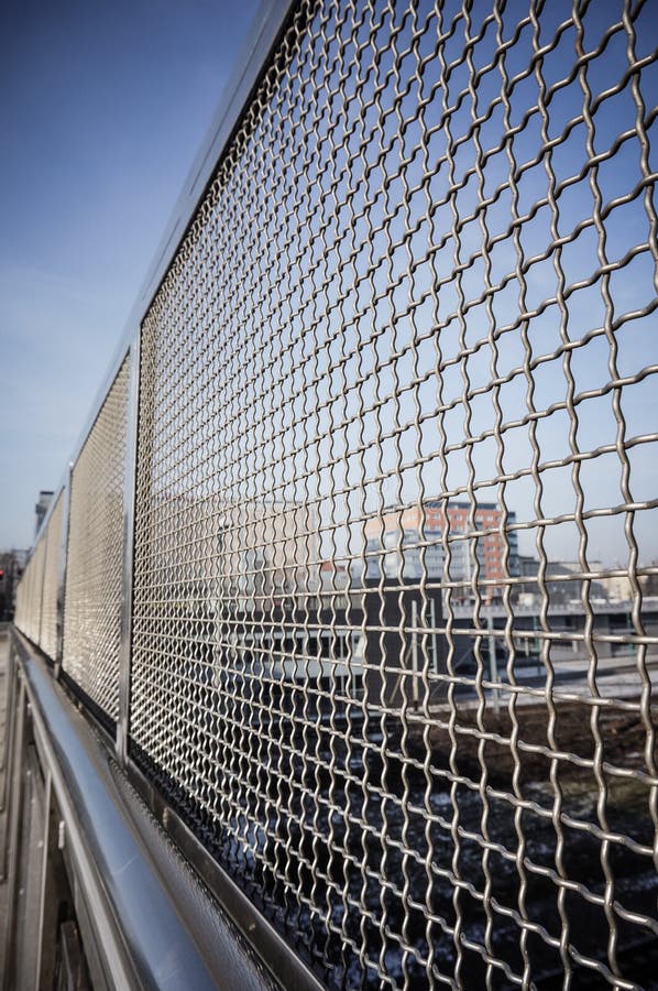Grid fence stock photo. Image of safety, pattern, link - 84970286