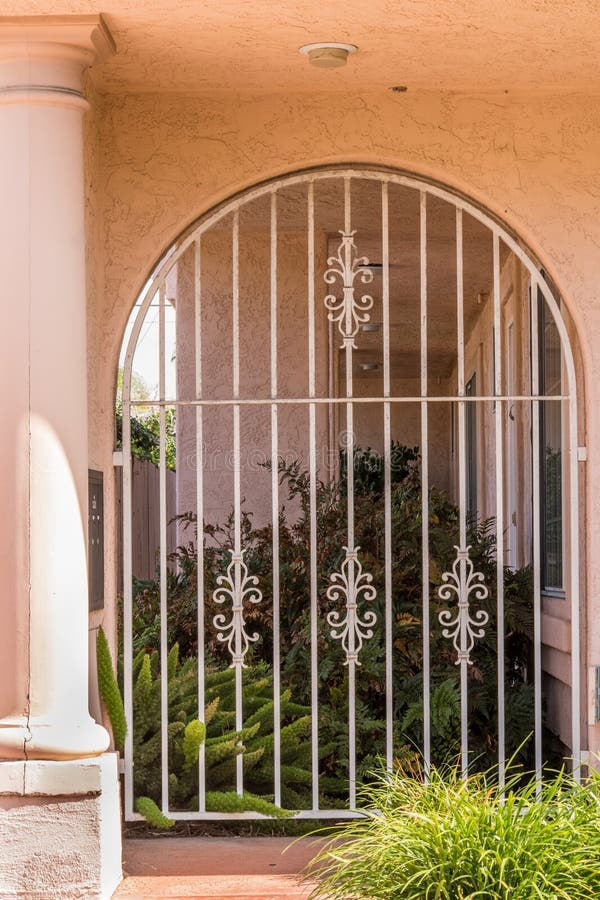 Grid gate stock image. Image of frame, detail, grey, element - 74506731