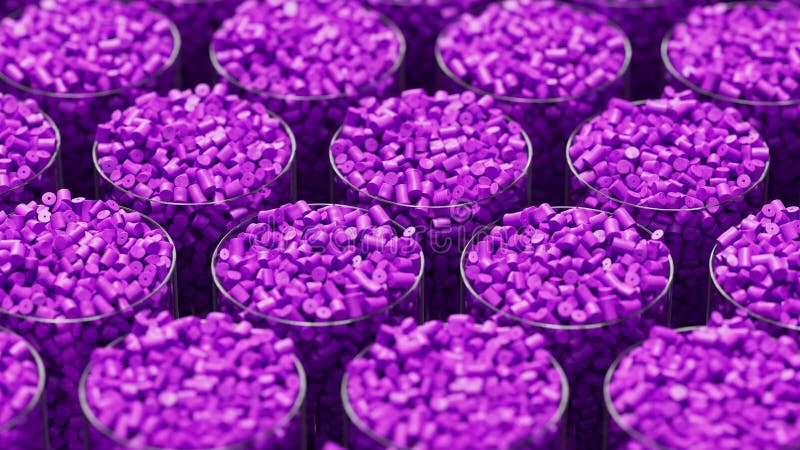 Purple Plastic Polypropylene Granules Stock Illustrations – 15 Purple ...
