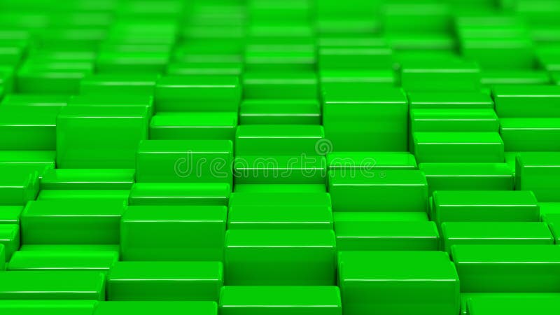 Green cubes 3D stock vector. Illustration of advertise - 28739862
