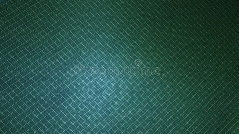 Grid of Green Geometric Squares in 3d Space Concept Stock Photo - Image ...