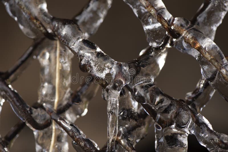 Grid with ice and icicles stock photo. Image of design - 143538624