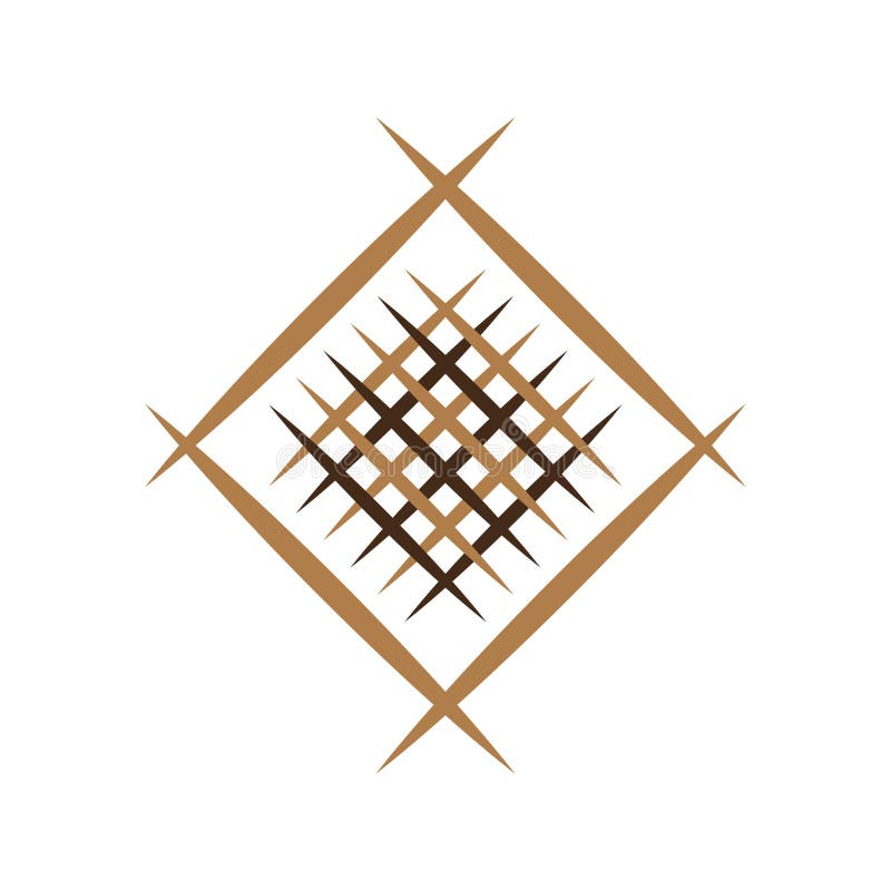 Grid Icon or Symbol Flat Style Isolated on White Stock Vector ...