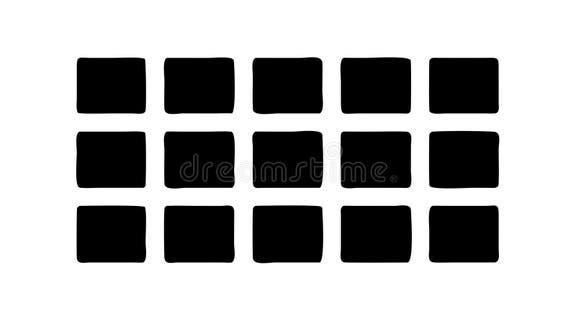 Grid Layout Icon for Tables, Spreadsheets, and UI Design. Vector Design ...