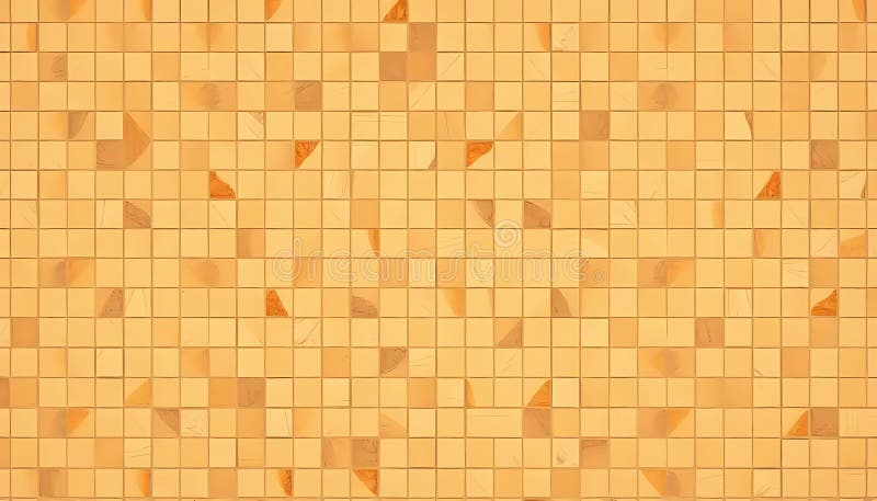 A Grid Like Pattern Made of Square Tiles, in Varying Shades of Yellow ...