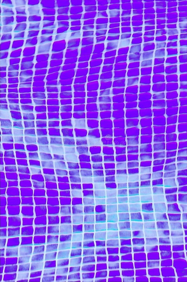 Deep Purple Impression of Tiles in Swimming Pool, Perfact As Cover ...
