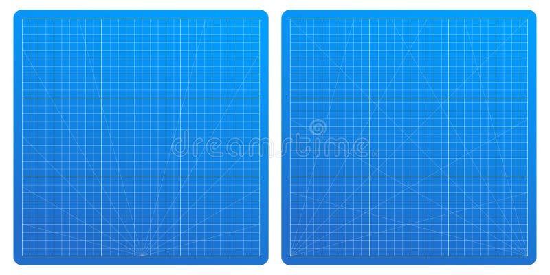 Grid Line Blueprint Background for Notes and Tech. Wireframe Texture ...