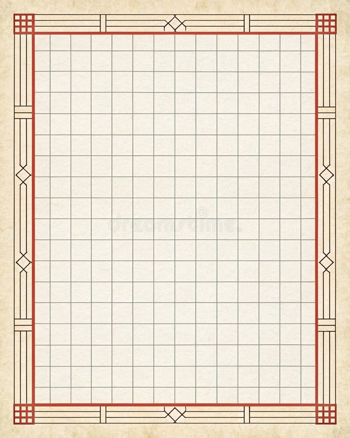 Grid Line Border Paper Texture Minimalist and Structured Stock ...