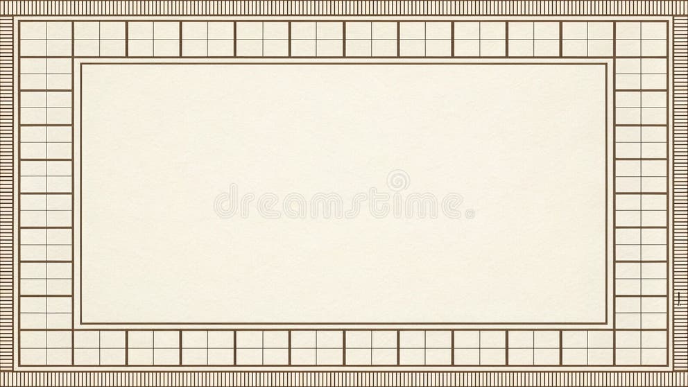 Grid Line Border Paper Texture Minimalist and Structured Stock ...