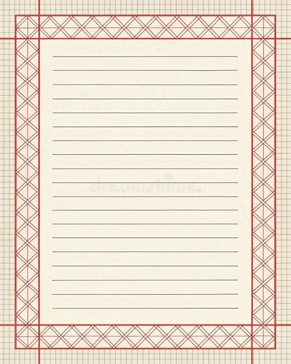 Grid Line Border Paper Texture Minimalist and Structured Stock ...