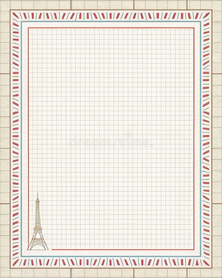 Grid Line Border Paper Texture Minimalist and Structured Stock ...