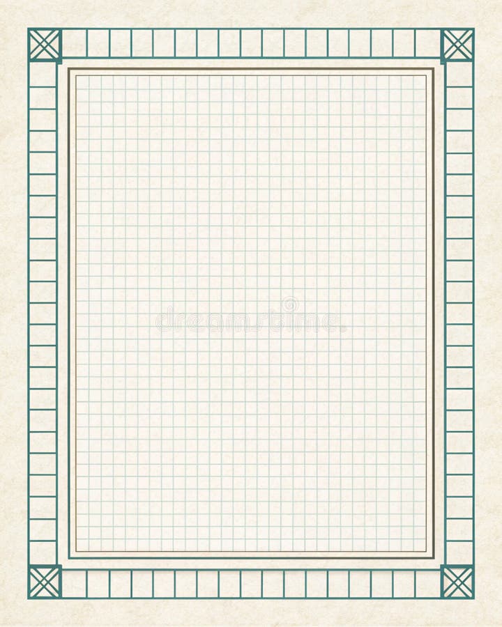 Grid Line Border Paper Texture Minimalist and Structured Stock ...