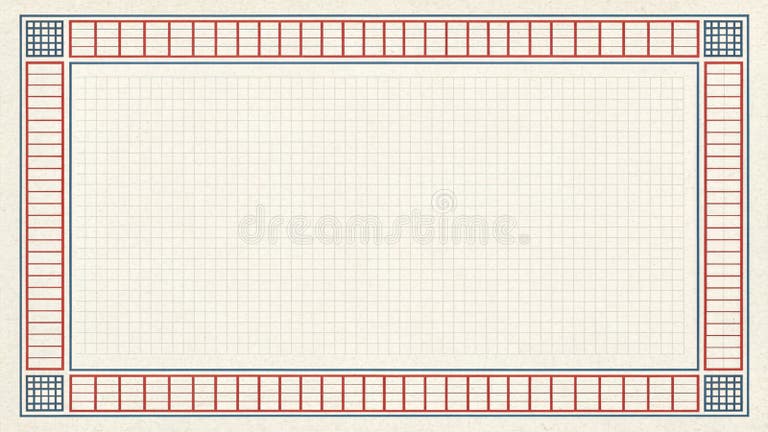 Grid Line Border Paper Texture Minimalist and Structured Stock ...