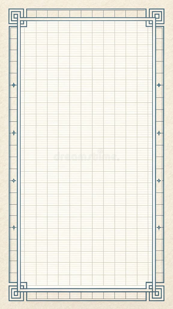 Grid Line Border Paper Texture Minimalist and Structured Stock ...