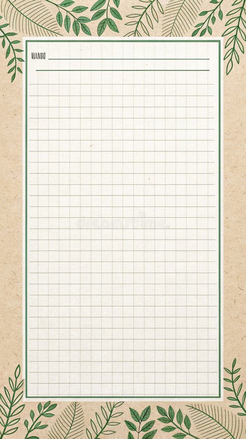 Grid Line Border Paper Texture Minimalist and Structured Stock ...