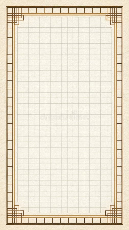 Grid Line Border Paper Texture Minimalist and Structured Stock ...