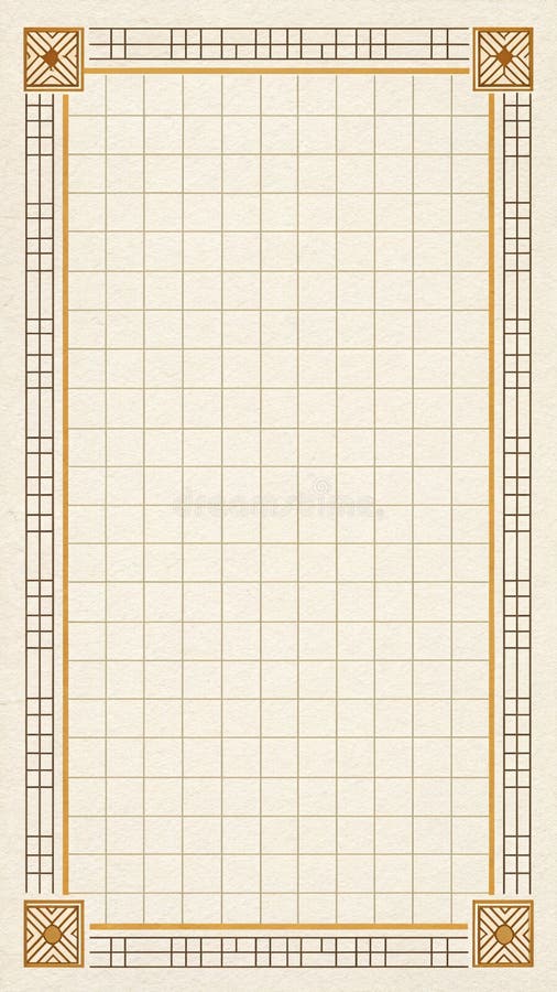 Grid Line Border Paper Texture Minimalist and Structured Stock ...