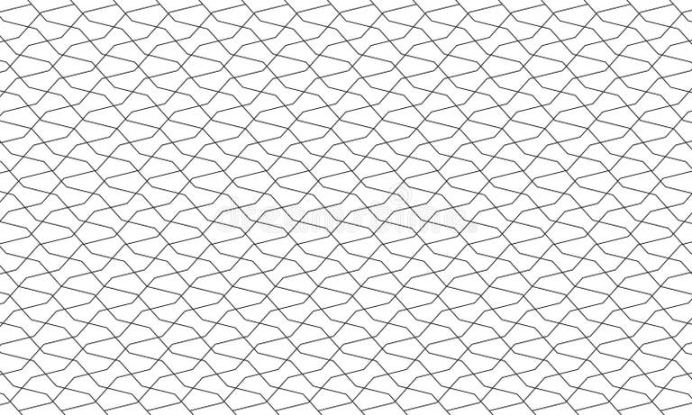 Grid Line Seamless Pattern Vector Illustration Template on a White ...