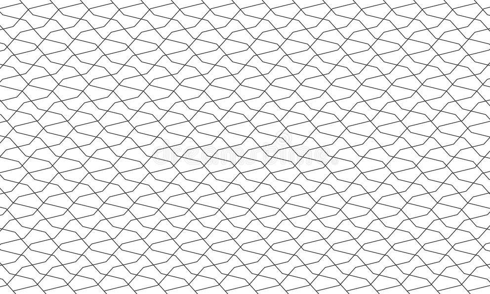 Grid Line Seamless Pattern Vector Illustration Template on a White ...
