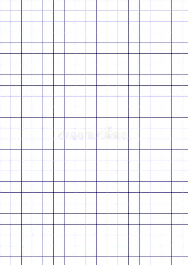 A3 Grid Lines 200 Pixel Pitch Used in Design Work Stock Illustration ...