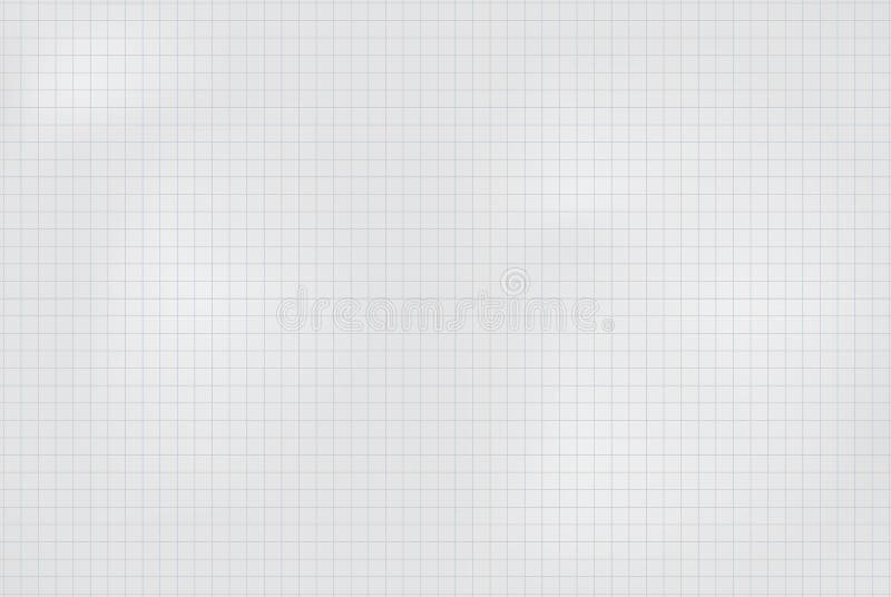 Grid, Math Paper on White Background for Text Stock Vector ...