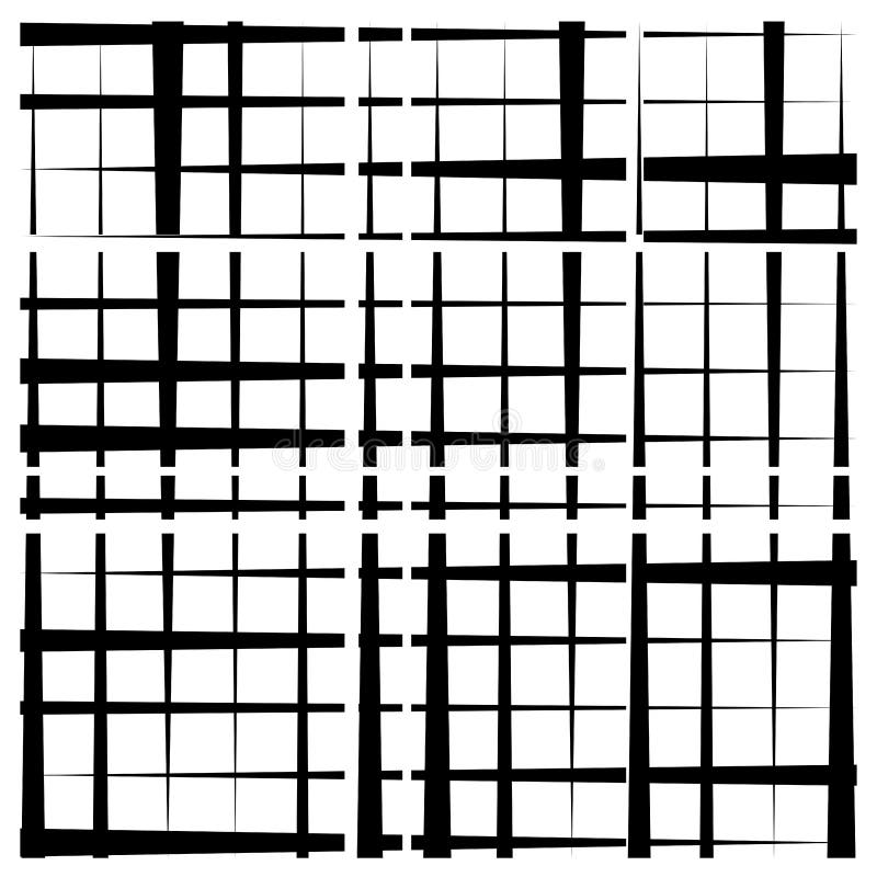 Grid, Mesh Abstract Geometric Pattern. Grating, Trellis Texture with ...