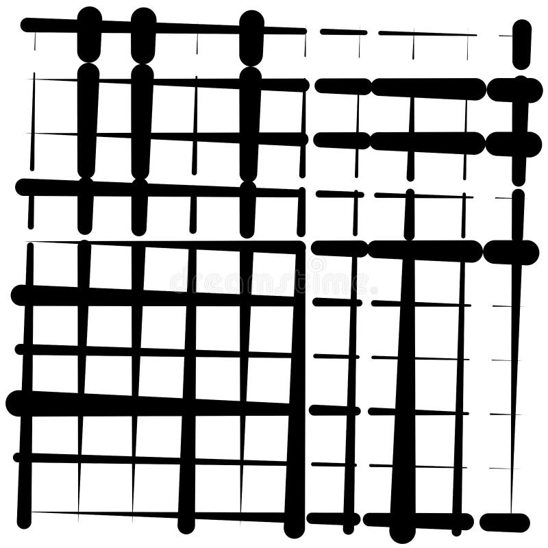 Grid, Mesh Abstract Geometric Pattern. Grating, Trellis Texture with ...