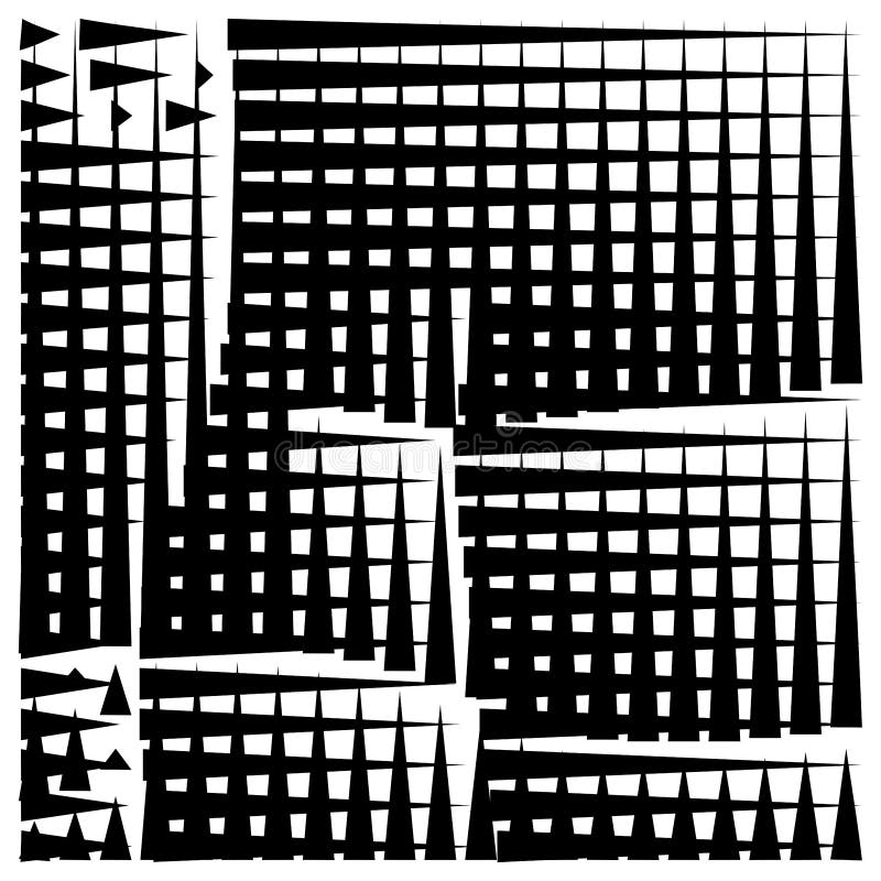 Grid, Mesh Abstract Geometric Pattern. Segmented Intersect Lines. Crossing Dynamic Stripes ...
