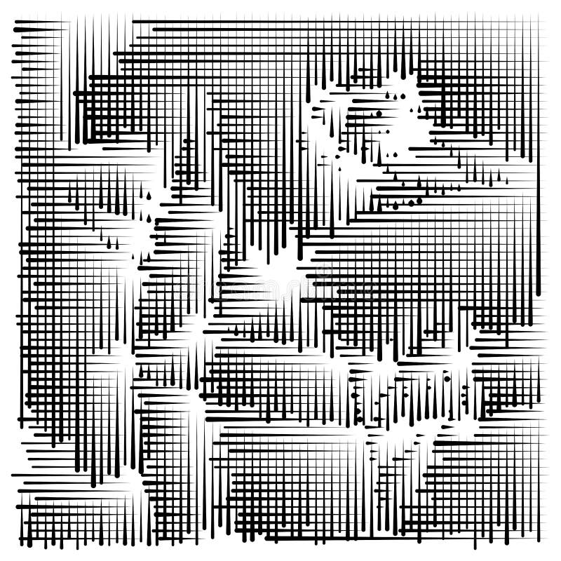 Grid Mesh Abstract Geometric Pattern Segmented Intersect Lines