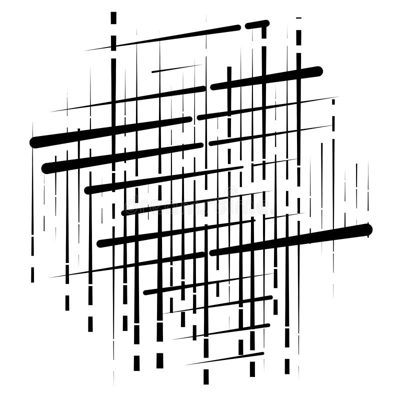 Grid, Mesh Abstract Geometric Pattern. Segmented Intersect Lines. Crossing Dynamic Stripes ...