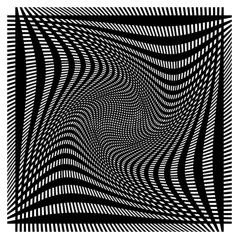 Grid, Mesh with Deformation, Warp Effect - Set of Two Layers of Stock ...