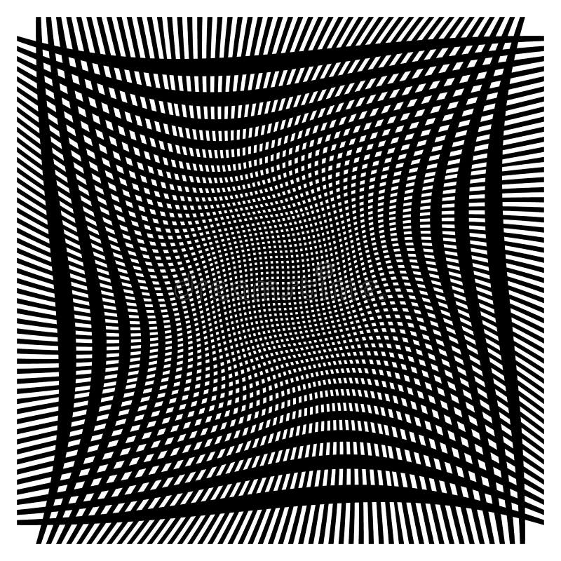 Grid, Mesh with Deformation, Warp Effect - Set of Two Layers of Stock ...
