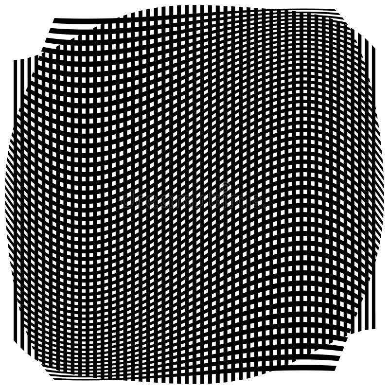 Grid, Mesh with Deformation, Warp Effect - Set of Two Layers of Stock ...
