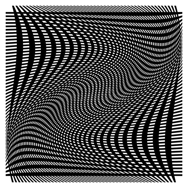 Grid, Mesh with Deformation, Warp Effect - Set of Two Layers of Stock ...