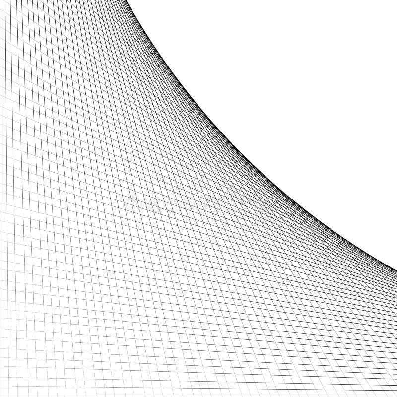 Curve grid stock vector. Illustration of illustration - 51071465