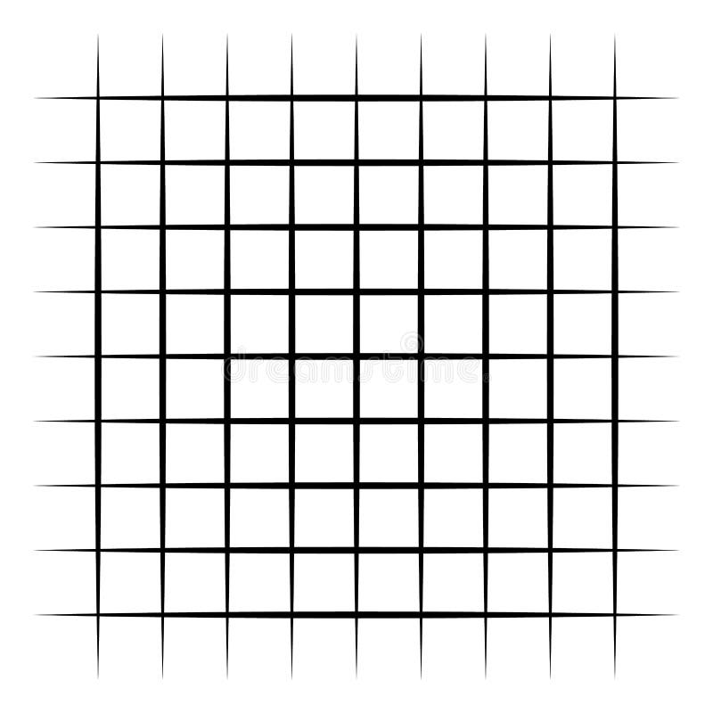 Grid, Mesh, Intersecting Lines Isolated on White Stock Vector ...