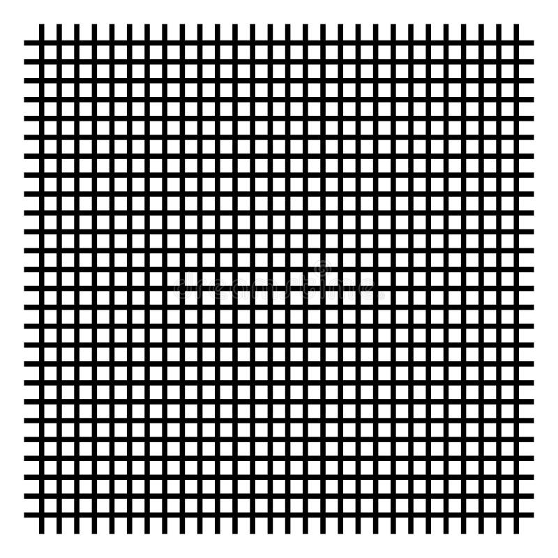 Grid, Mesh, Intersecting Lines Isolated on White Stock Vector ...