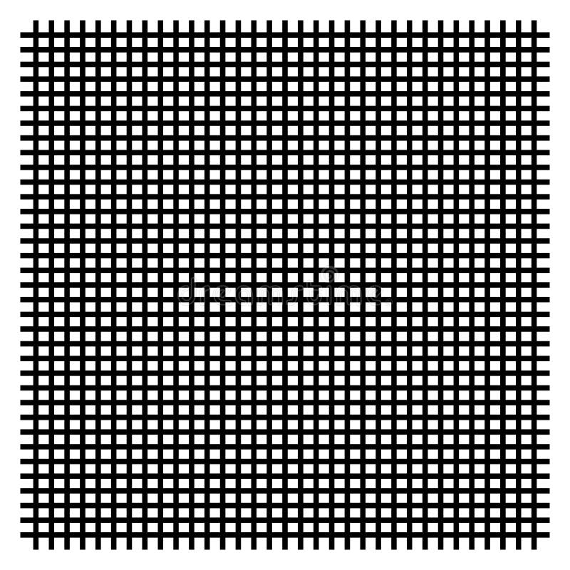 Grid, Mesh, Intersecting Lines Isolated on White Stock Vector ...