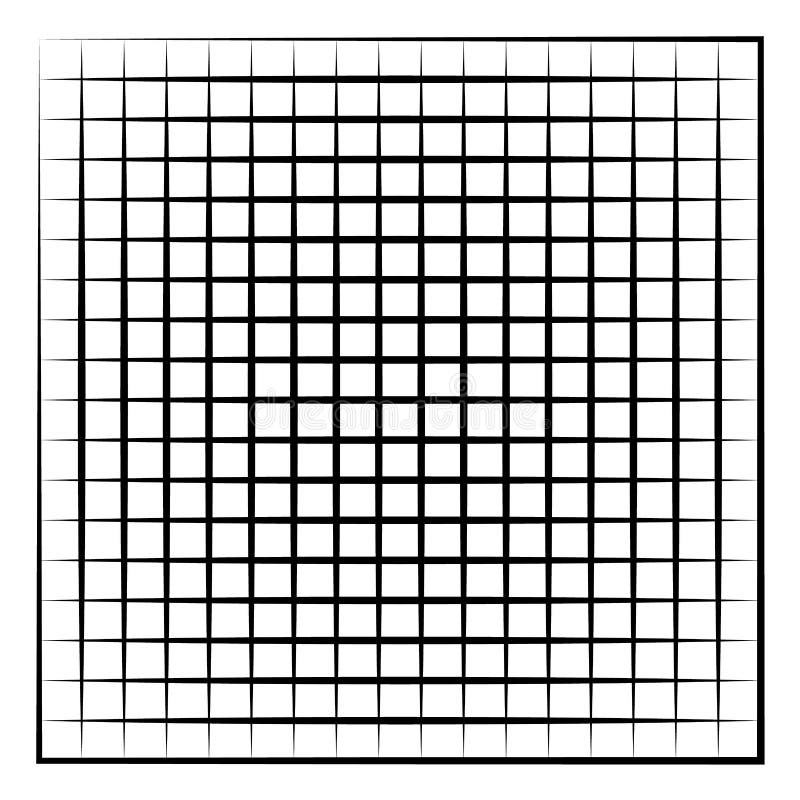 Grid, Mesh, Intersecting Lines Isolated on White Stock Vector ...