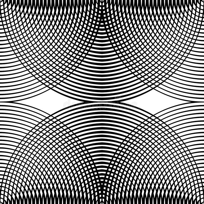 Grid, Mesh Pattern of Circles with Dynamic Lines. Circular Grid Stock ...