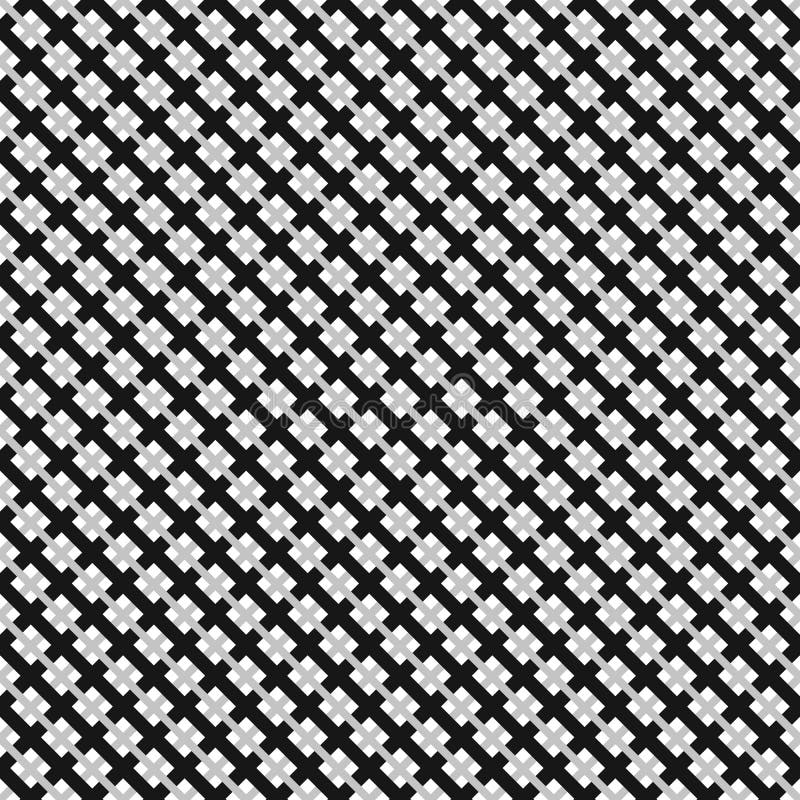 Grid, Mesh Pattern with Interlacing Lines. Cross, X Pattern Stock ...