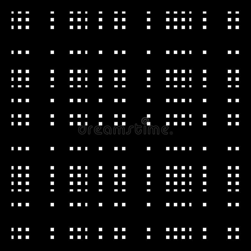 Grid, Mesh Pattern with Irregular Asymmetric Thick Lines Stock Vector ...